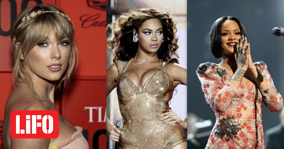 Rihanna, Beyonce και Taylor Swift στη λίστα του Forbes | LiFO